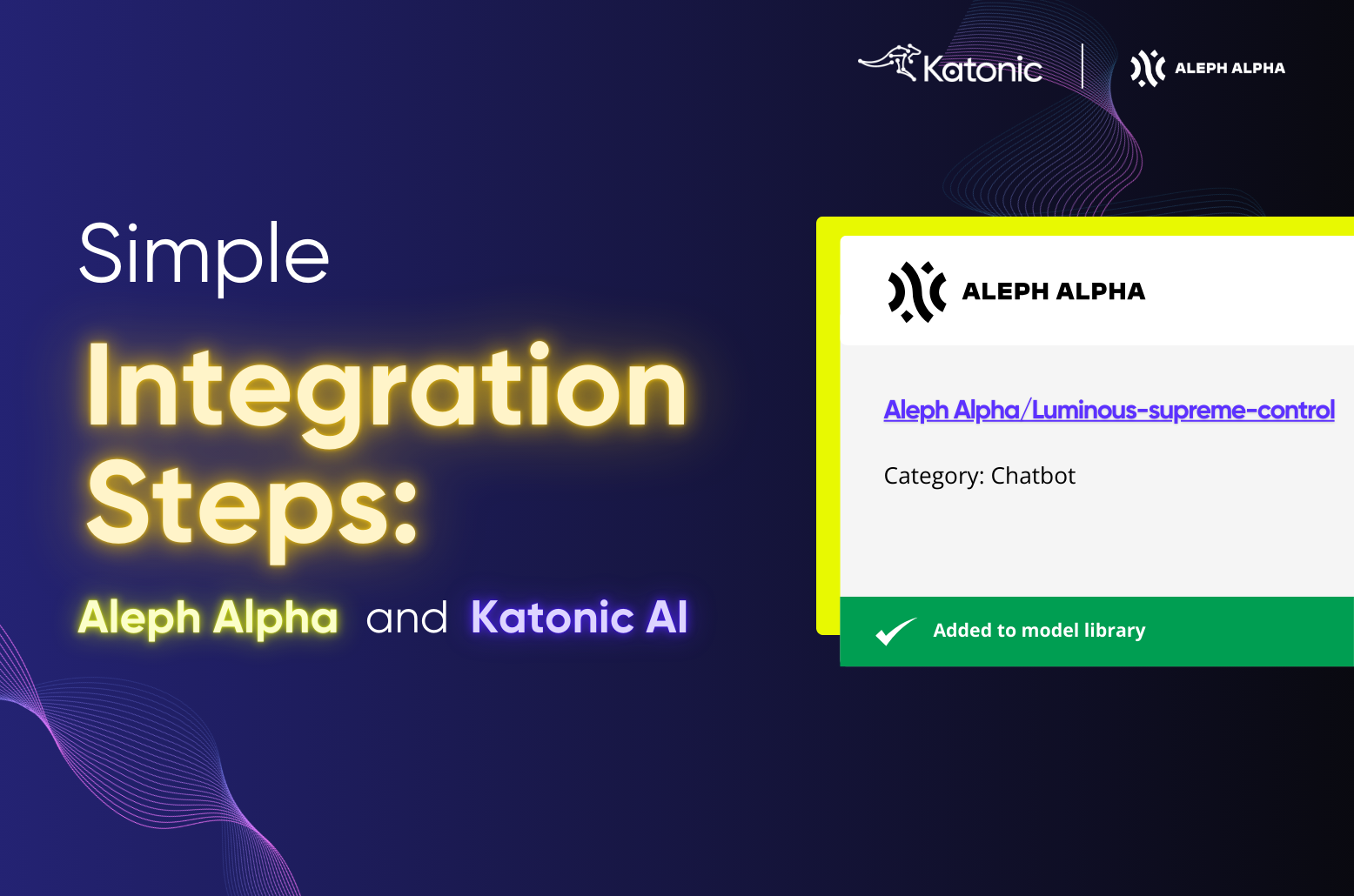 Simple Integration Steps: Aleph Alpha and Katonic AI - Katonic AI